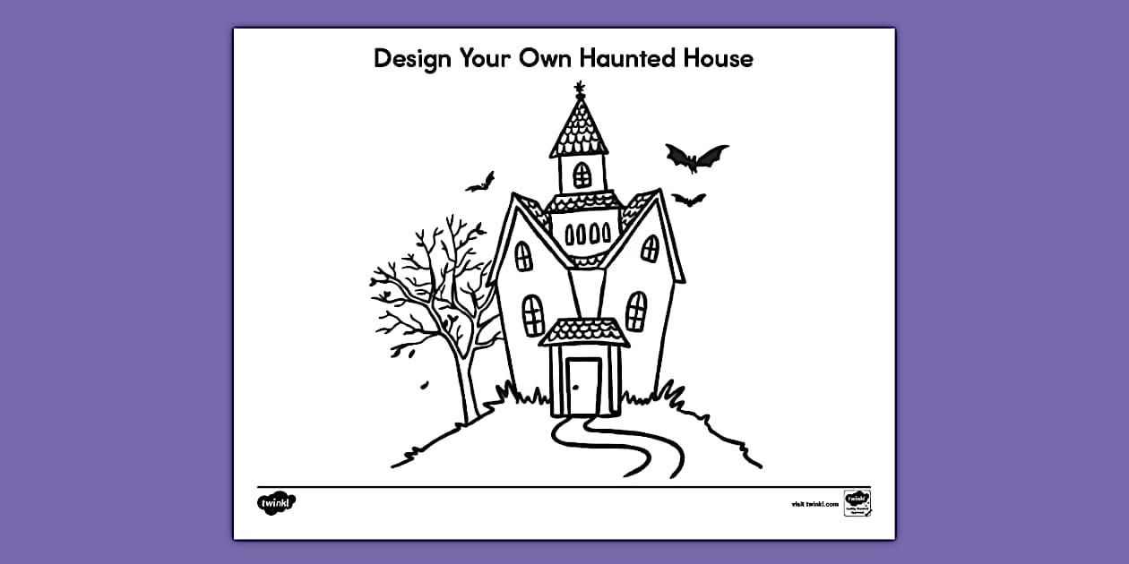 Design a Haunted House Activity for Kids | Twinkl USA