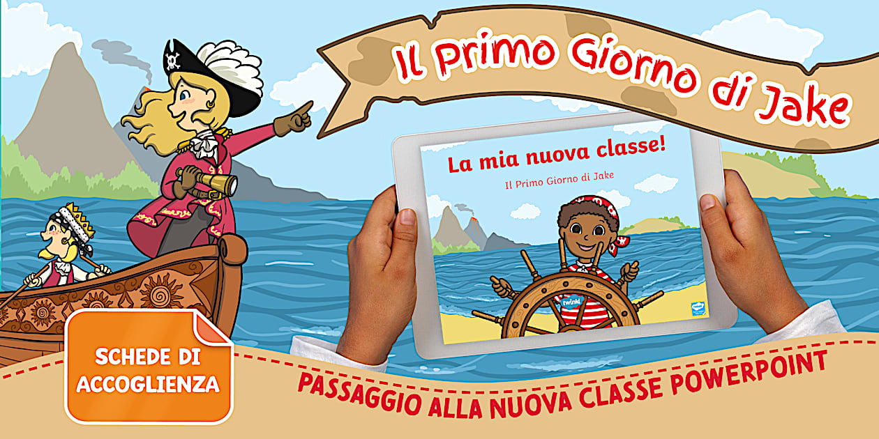 Il Primo Giorno di Jake - Passaggio alla nuova classe PowerPoint