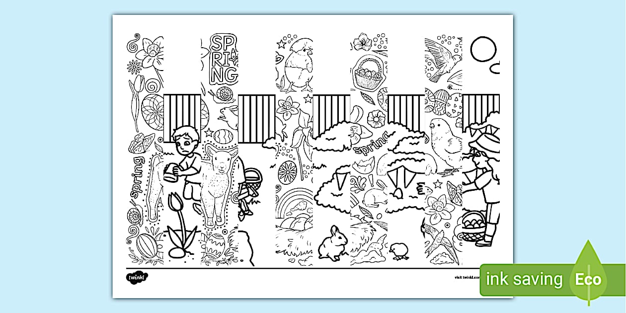 Easter Optical Illusion Activity - Twinkl Resources - KS1