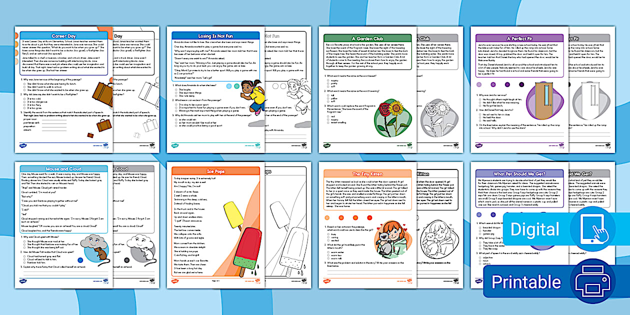 2nd Grade Reading Comprehension | ELA | Twinkl USA - Twinkl