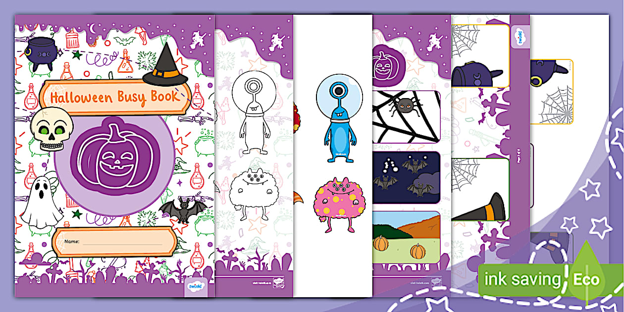 A Halloween Activity Book For Kids That Won't Break The Bank