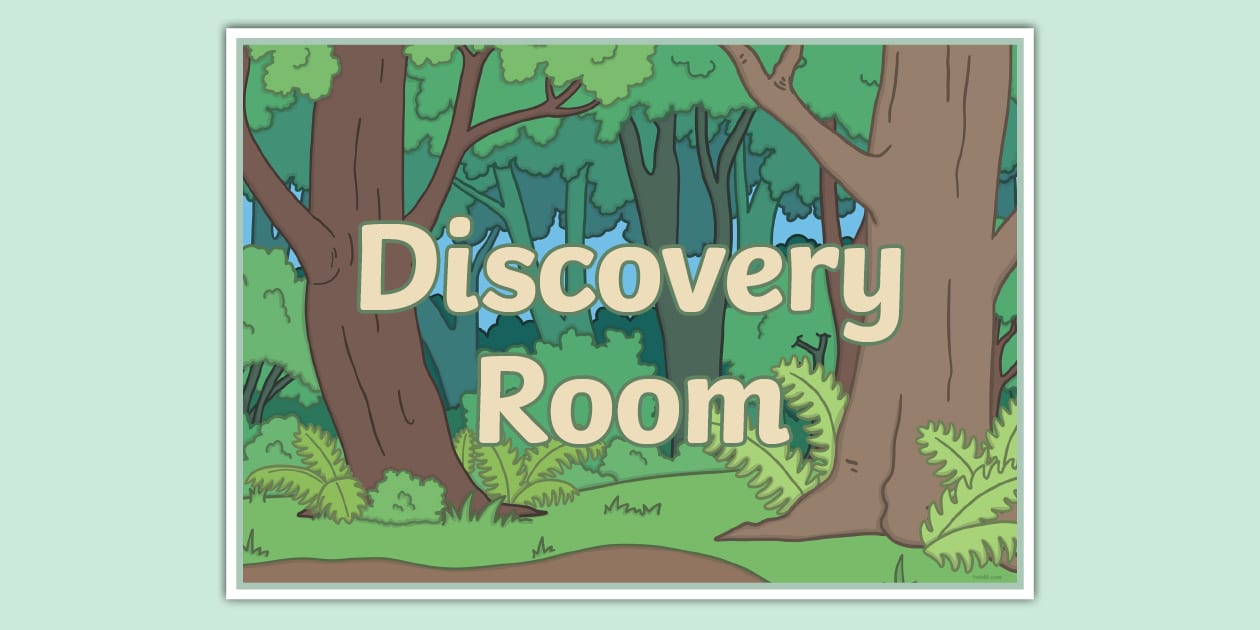 Discovery Room Poster (teacher made) - Twinkl
