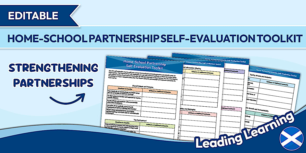Home-School Partnership Self-Evaluation Toolkit
