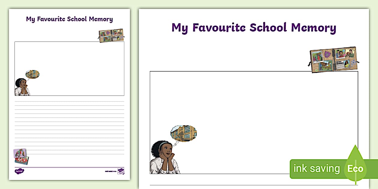 Favourite Memory Activity Writing Worksheet / Worksheet, worksheet