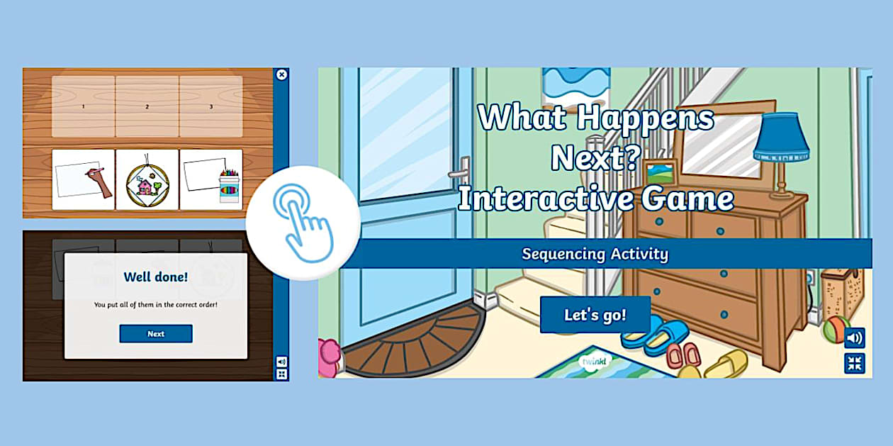👉 What Happens Next? Interactive Game | Twinkl - Twinkl