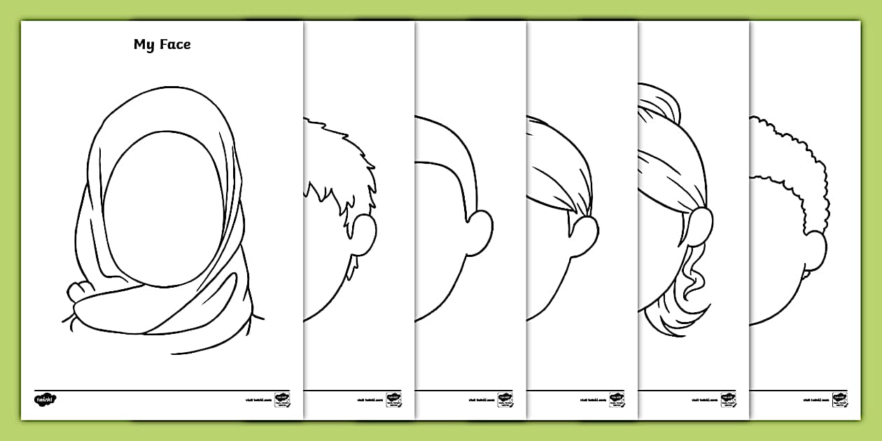 Blank Face Templates | Twinkl (teacher made) - Twinkl