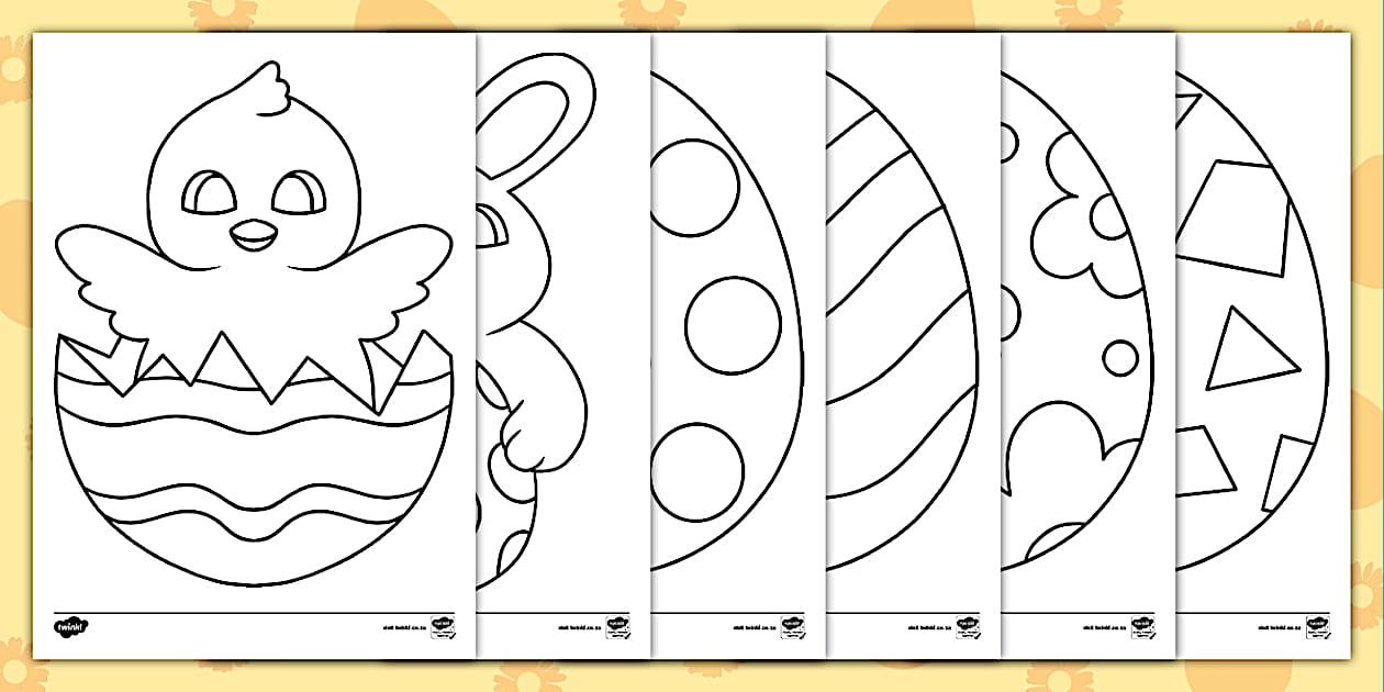 My First Easter Colouring Pack - Twinkl Arts - Twinkl