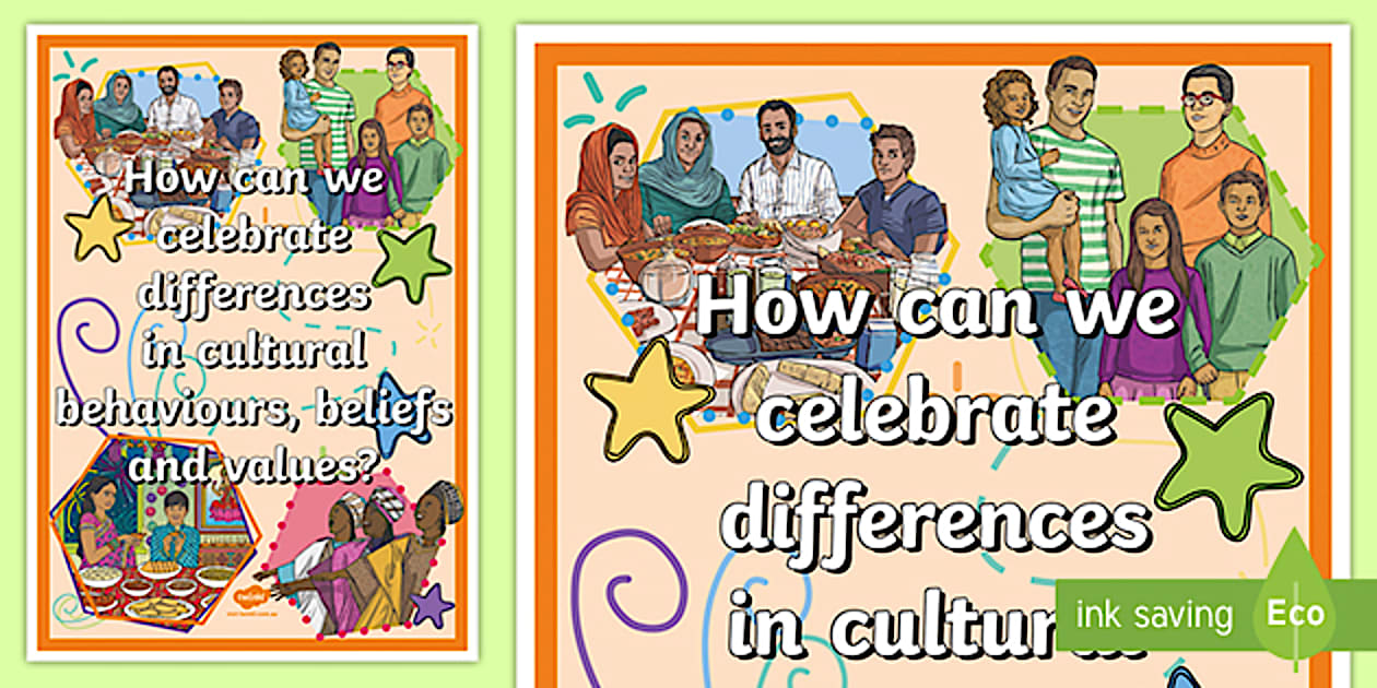 Valuing Diversity Celebrating Cultures Diversity Posters