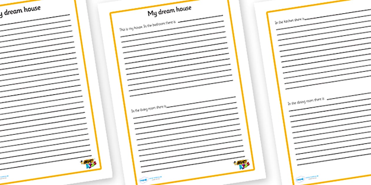 My House Persuasive Writing Frames (teacher made) - Twinkl