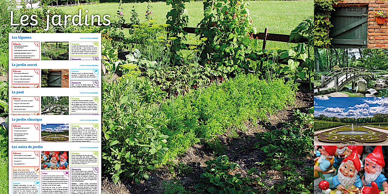 Imagine Gardens KS2 Resource Pack French