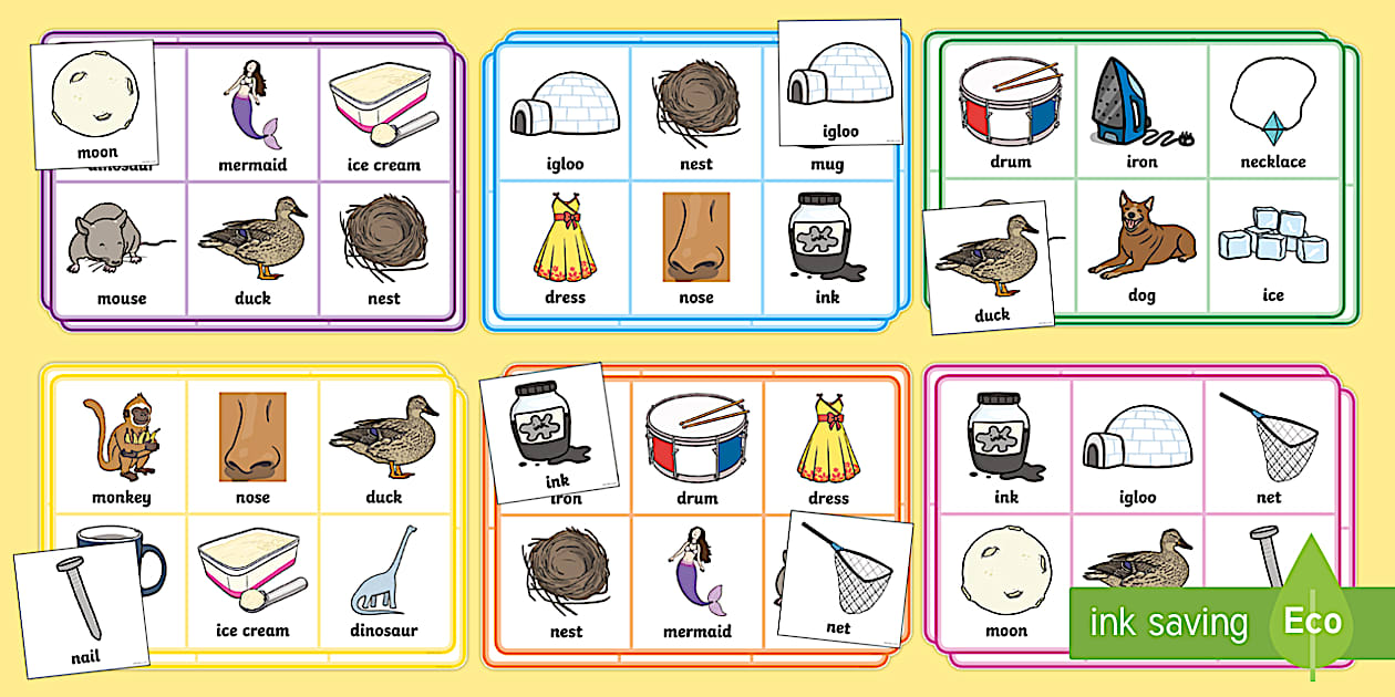 Picture Matching Game/Bingo Picture Game | Primary Resources