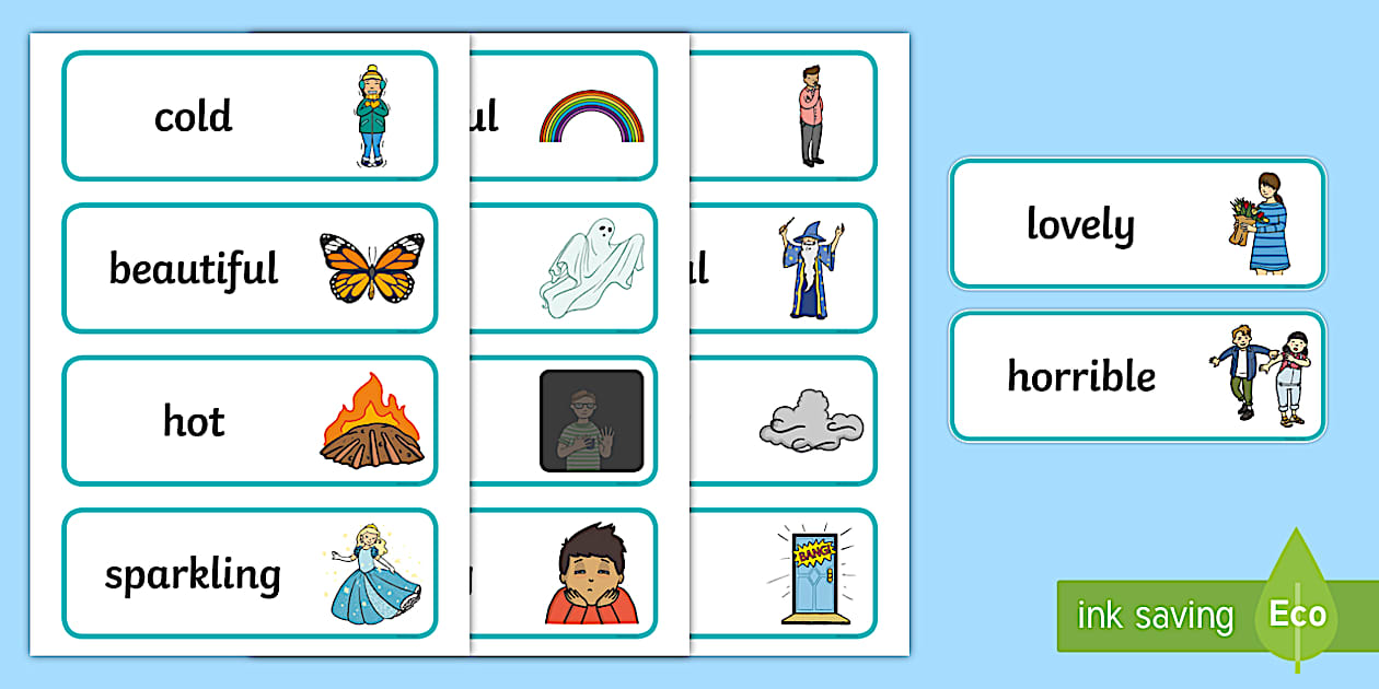 WOW words (teacher made) - Twinkl