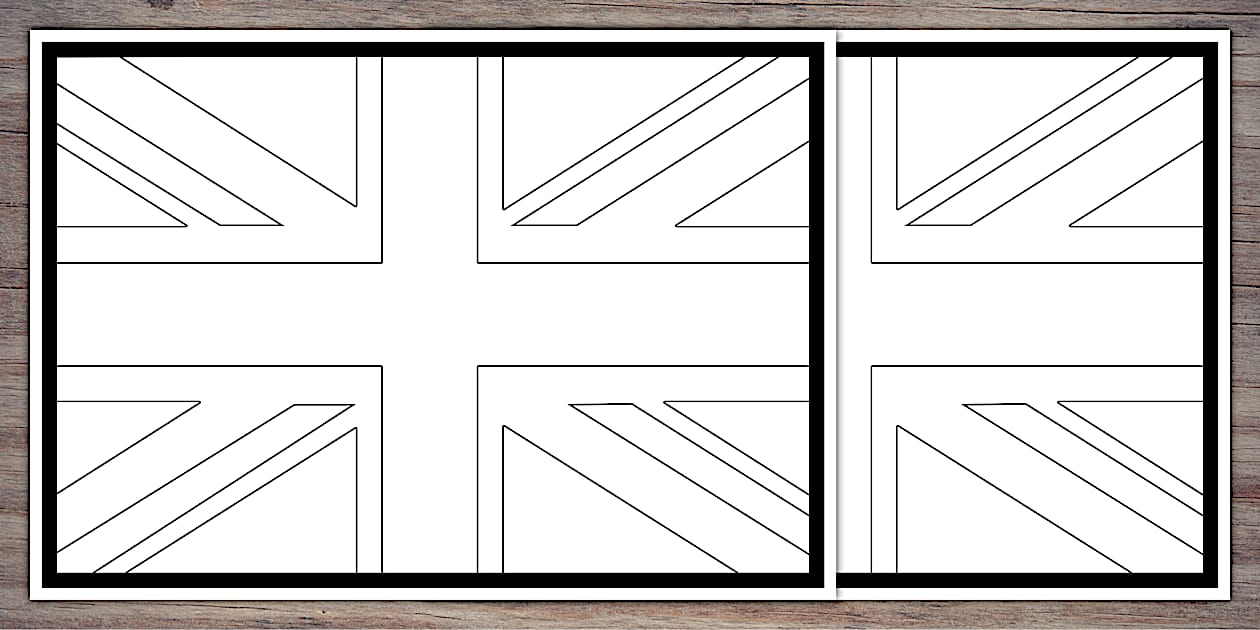 Union Jack Colouring Placemats | Twinkl Party (teacher made)