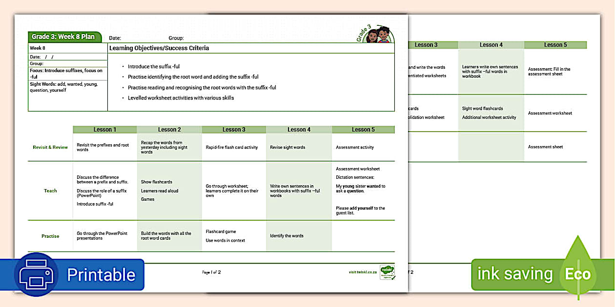 Grade 3 Phonics: Silent e Planning (teacher made) - Twinkl