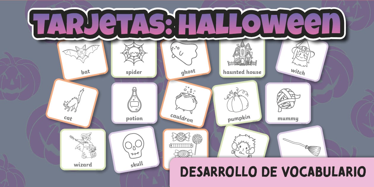 Tarjetas: Halloween