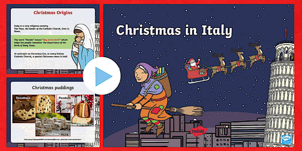 Christmas in Italy PowerPoint - Teaching resource- KS1
