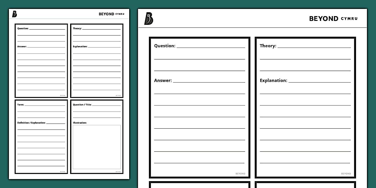 Student Revision Flashcards (Teacher-Made) - Twinkl