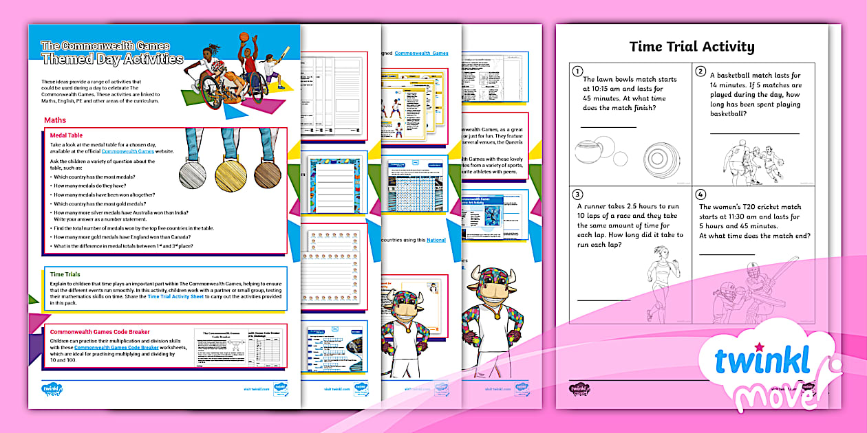 The Commonwealth Games - Themed Day Activities - KS2
