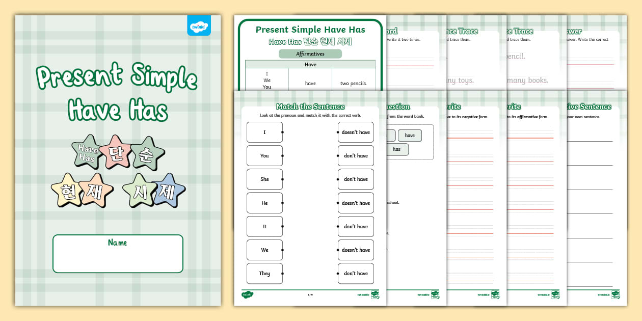 Grammar Starter 08 Present Simple 단순 현재 시제