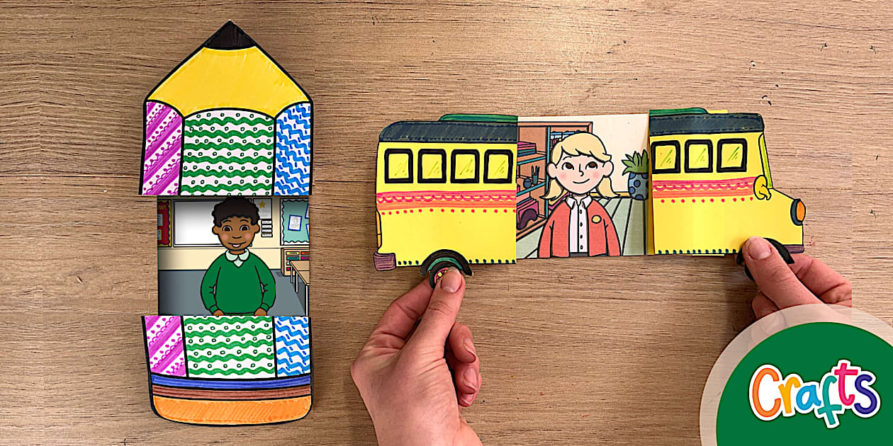 Photo Surprise Back to School Card | Twinkl Crafts - Twinkl