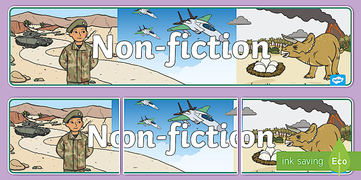 👉 Non-Fiction Display Banner (teacher made) - Twinkl