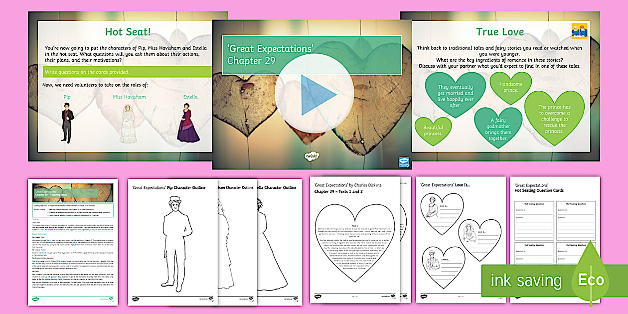 GCSE Great Expectations Chapter 29 Lesson Pack - Twinkl