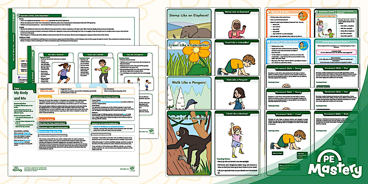 PE Mastery: My Body & Me! - Our First Nursery PE Session!