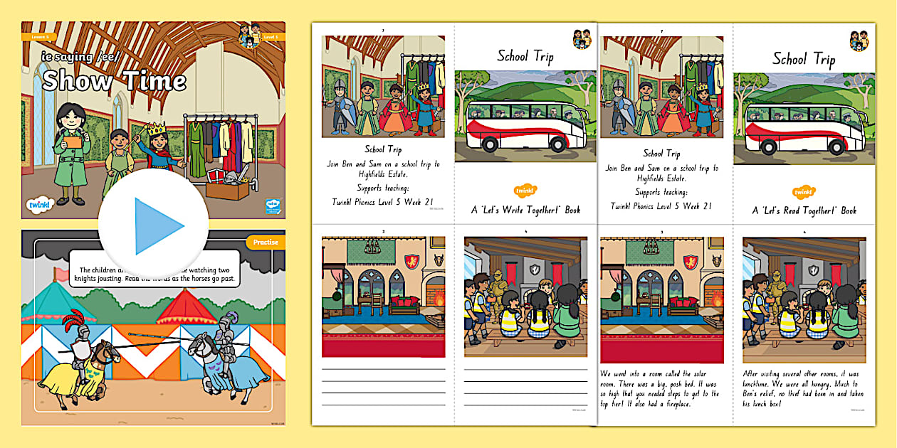 Twinkl Phonics Level 5 Week 21 Lesson 5 (Teacher-Made)