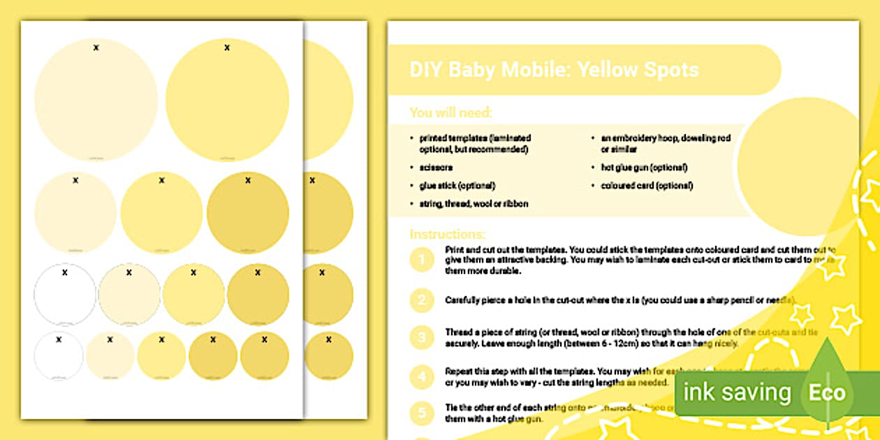 Make Your Own Mobile Pack (teacher made) - Twinkl