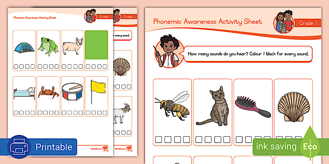Phonemic Awareness Activity: How Many Sounds? (teacher made)
