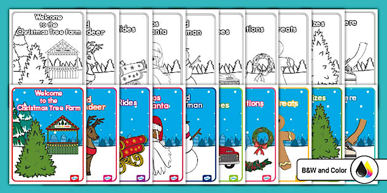 Christmas Tree Farm Role Play Posters (teacher made)