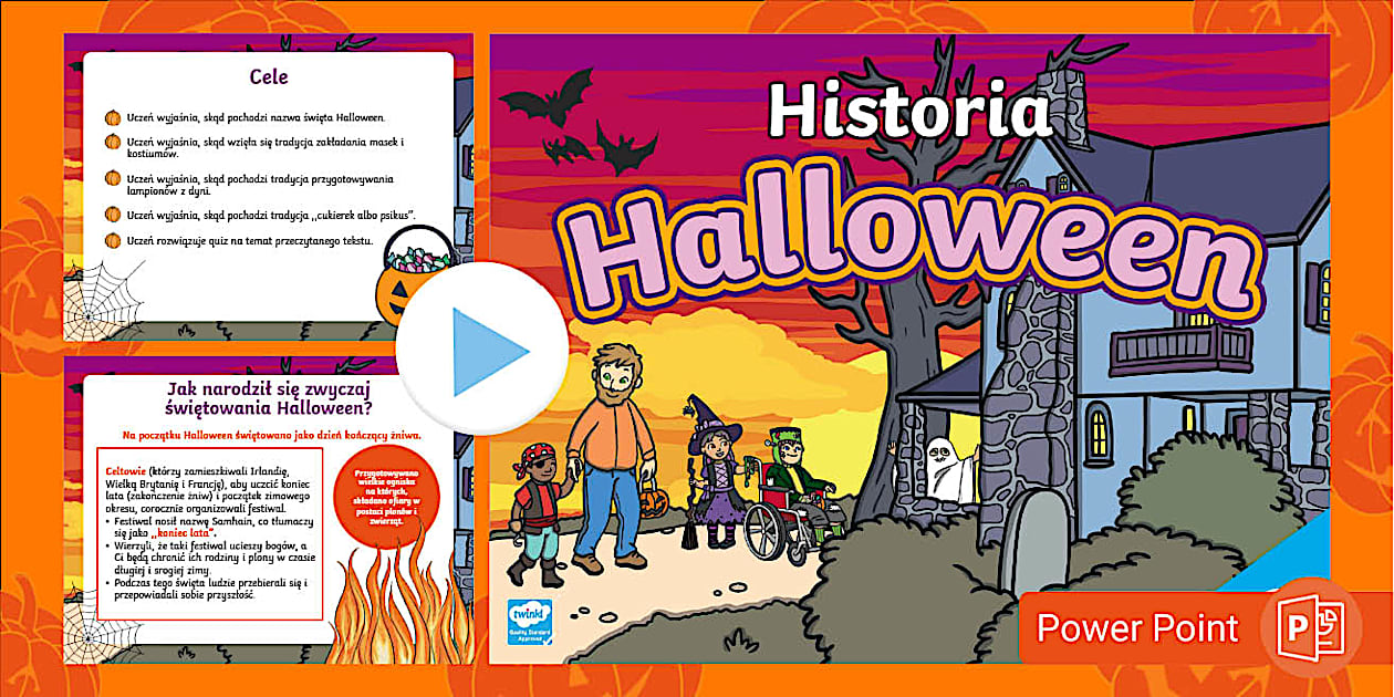Historia Halloween Prezentacja | PowerPoint - Twinkl