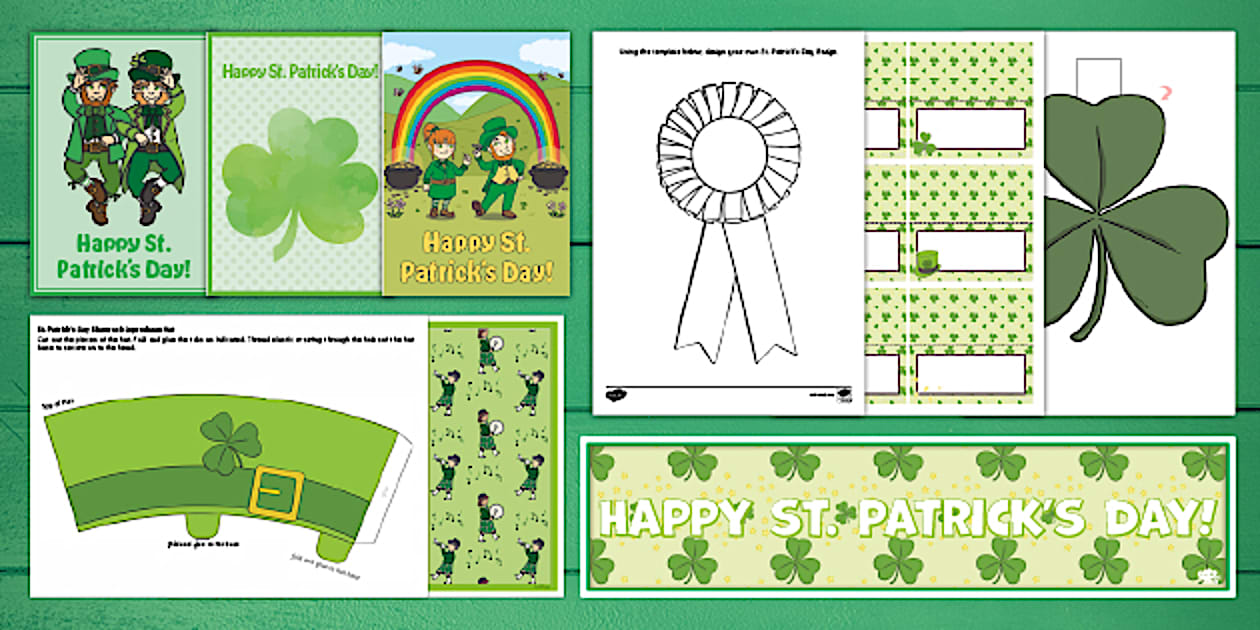St. Patrick's Day Party Pack | Twinkl Party (teacher made)