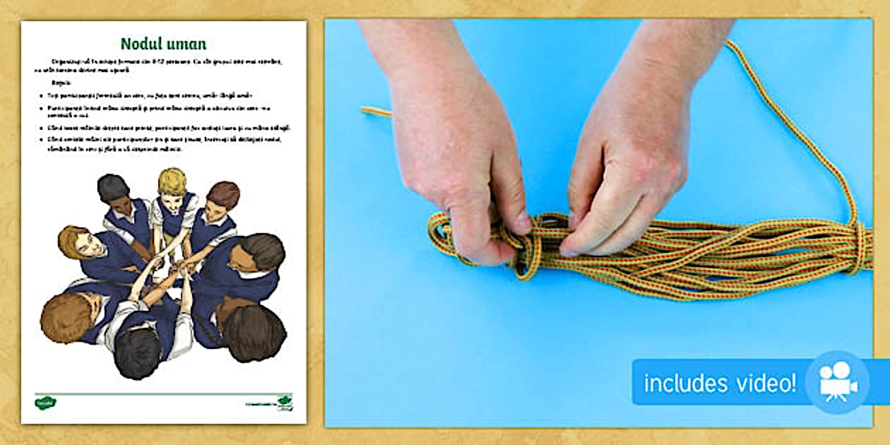 Noduri – Pachet cu activități (Teacher-Made) - Twinkl