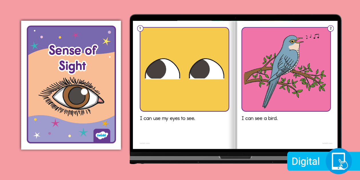 Sense of Sight Early Emergent Reader eBook (teacher made)