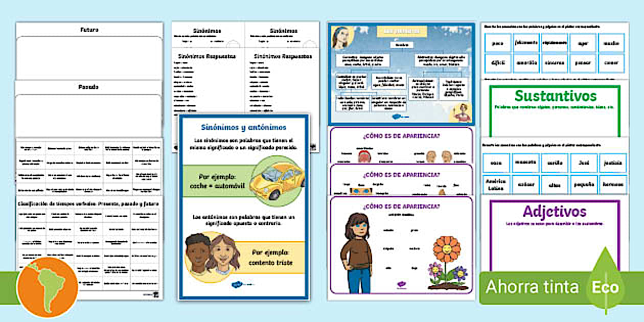 Paquete de recursos: Gramática 3 - Twinkl