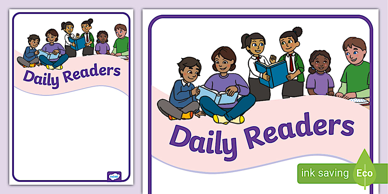 Daily Readers Poster (teacher made) - Twinkl