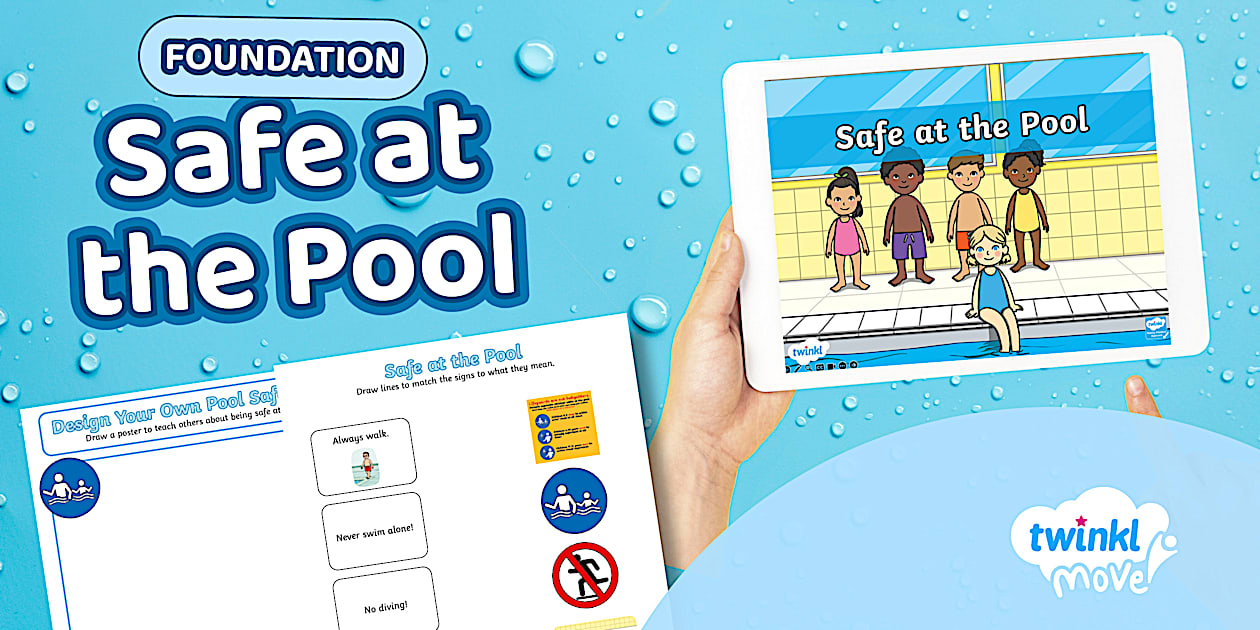Pool Safety Activity Pack for Foundation Learners