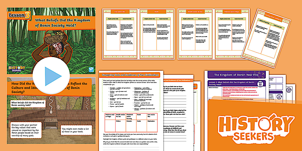 History Seekers: UKS2: The Kingdom of Benin Lesson 3 Beliefs in the ...