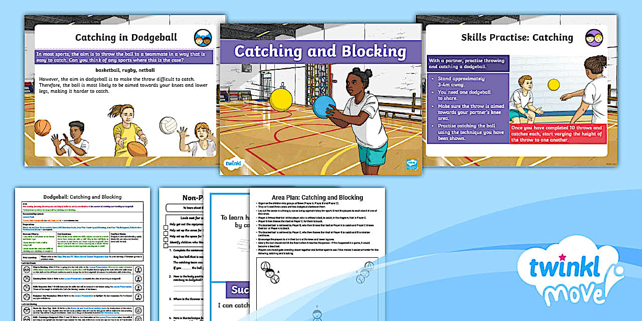 Dodgeball Blocking Lesson | Year 3 PE | Blocking & Catching