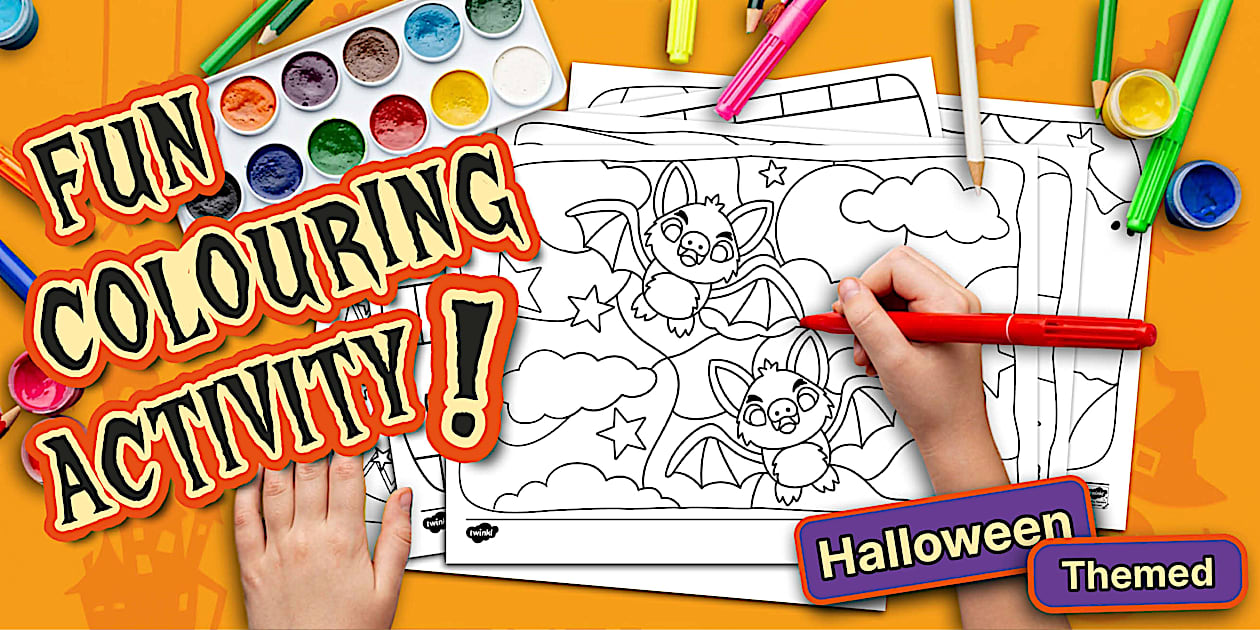 Halloween Colouring Pack