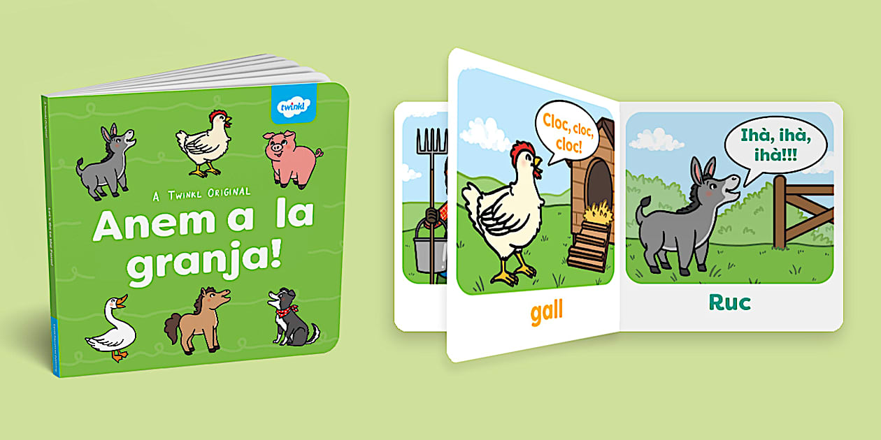 Ebook: Anem a la granja! - Català (teacher made) - Twinkl
