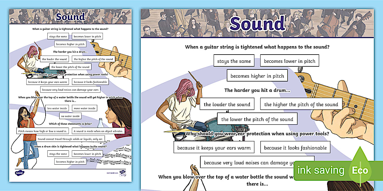 👉 Sound Quiz (teacher made) - Twinkl