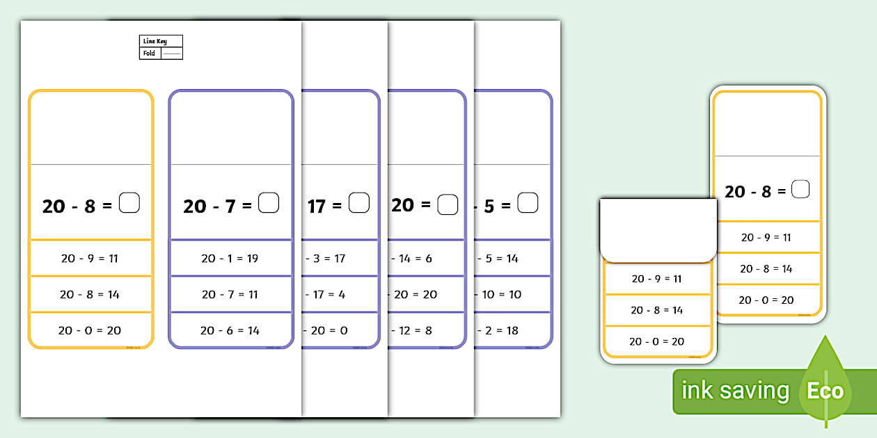 👉 Prove It! Subtraction to 20 Maths Activity - Twinkl
