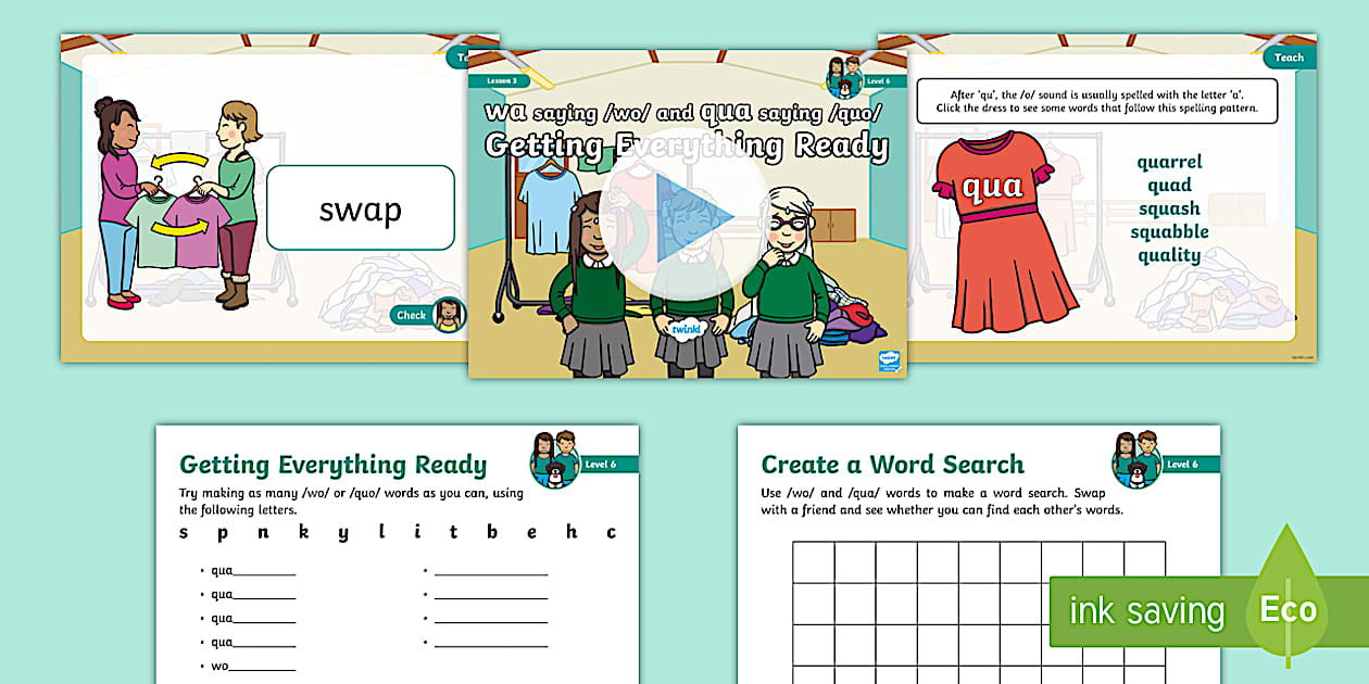 wa Words - Primary Resources (teacher made) - Twinkl