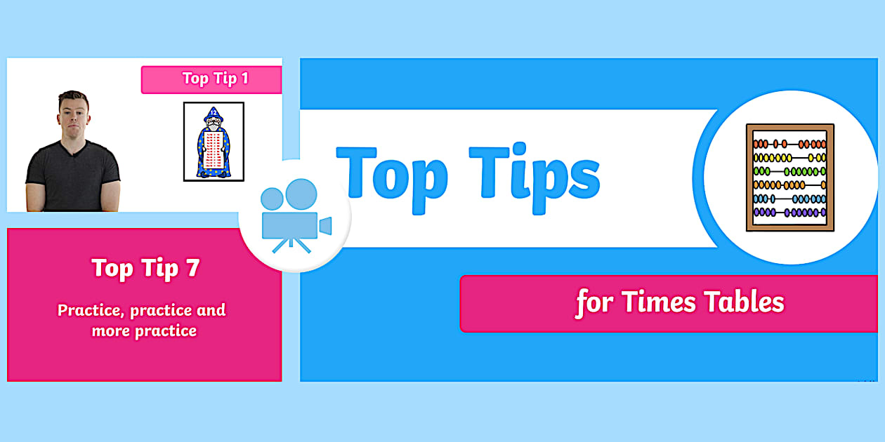 Top Maths Tips for Times Tables Video - Maths Videos