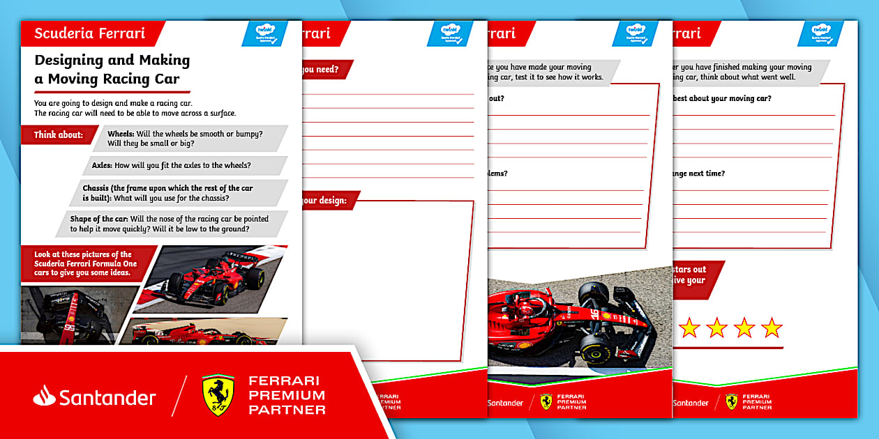 FREE! - Scuderia Ferrari F1: Designing and Making a Moving Racing Car