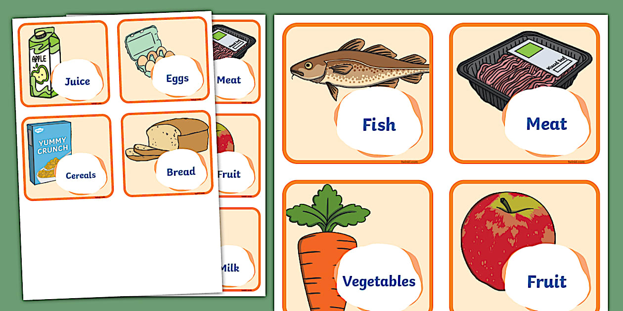 Food Storage Labels (teacher made) - Twinkl