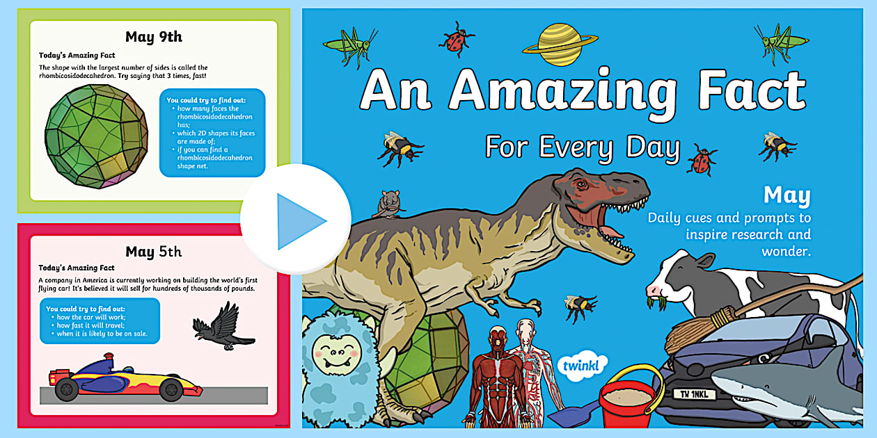 Facts for May PowerPoint - Primary Resources (teacher made)