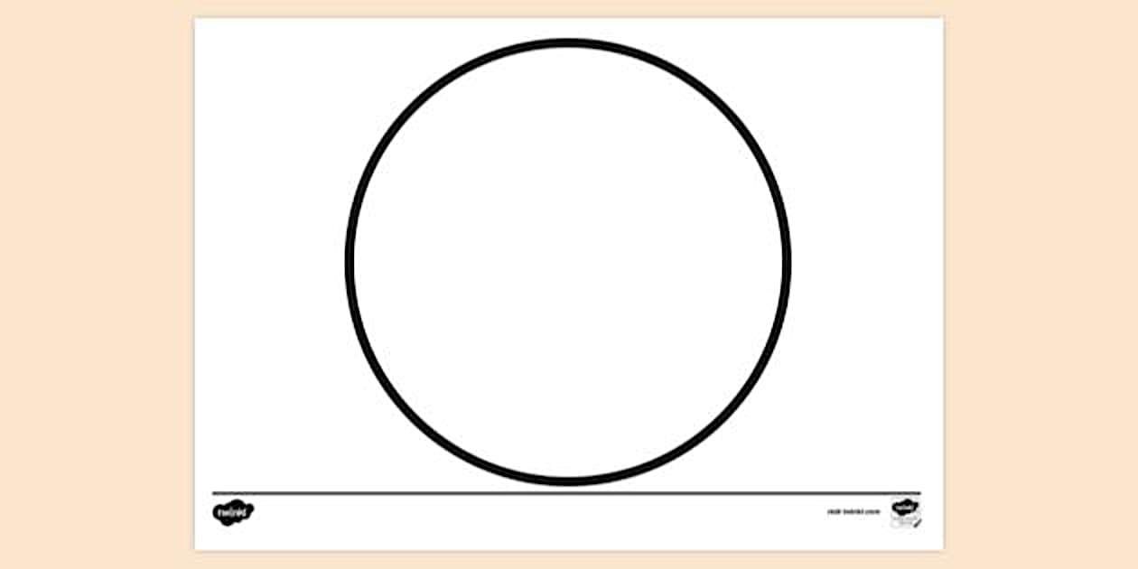 Circle Colouring Sheet | Colouring Sheets (teacher made)